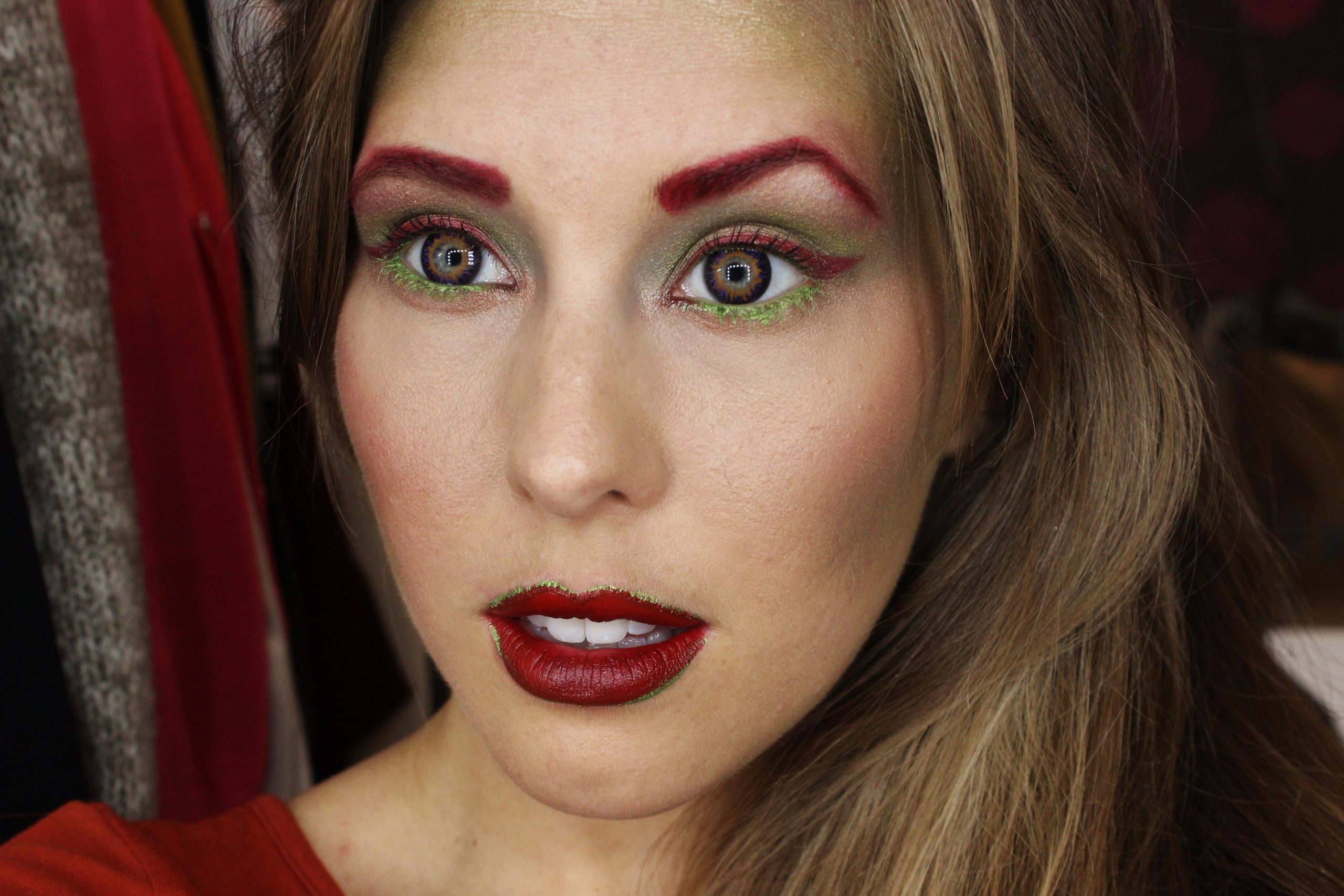 Halloween Costume Ideas | Poison Ivy Makeup