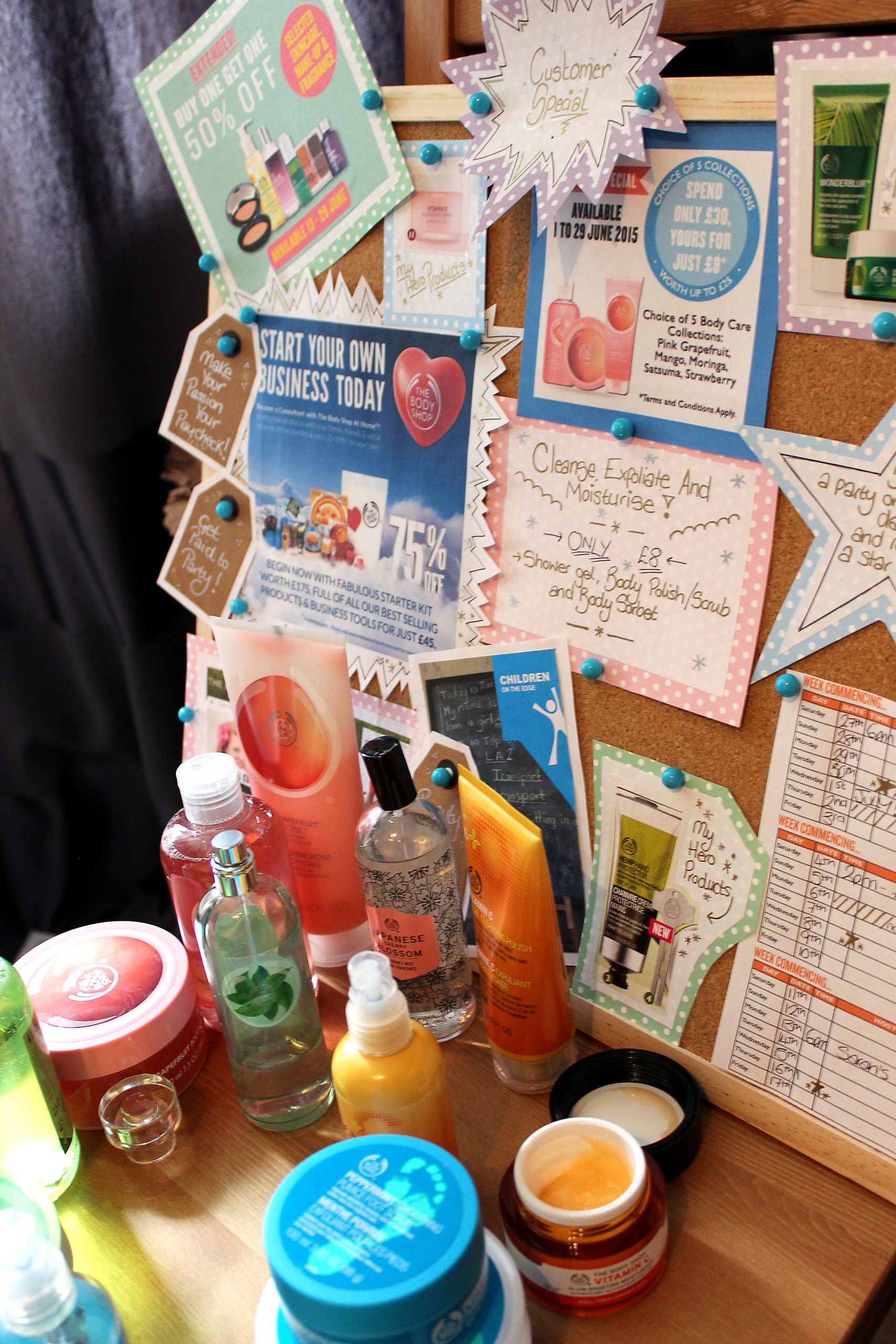 Body shop party - my first one! | xameliax | Beauty