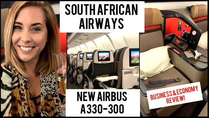 South African Airways New Airbus A330-300 Tour | Economy & Business ...