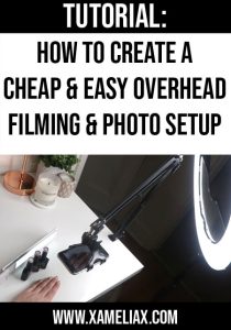 Overhead Shot - How to Film From Above, DIY Set Up and Tutorial